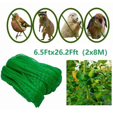 13Ft X 40Ft Anti Bird Protection Net Mesh - Garden Plant Netting ...