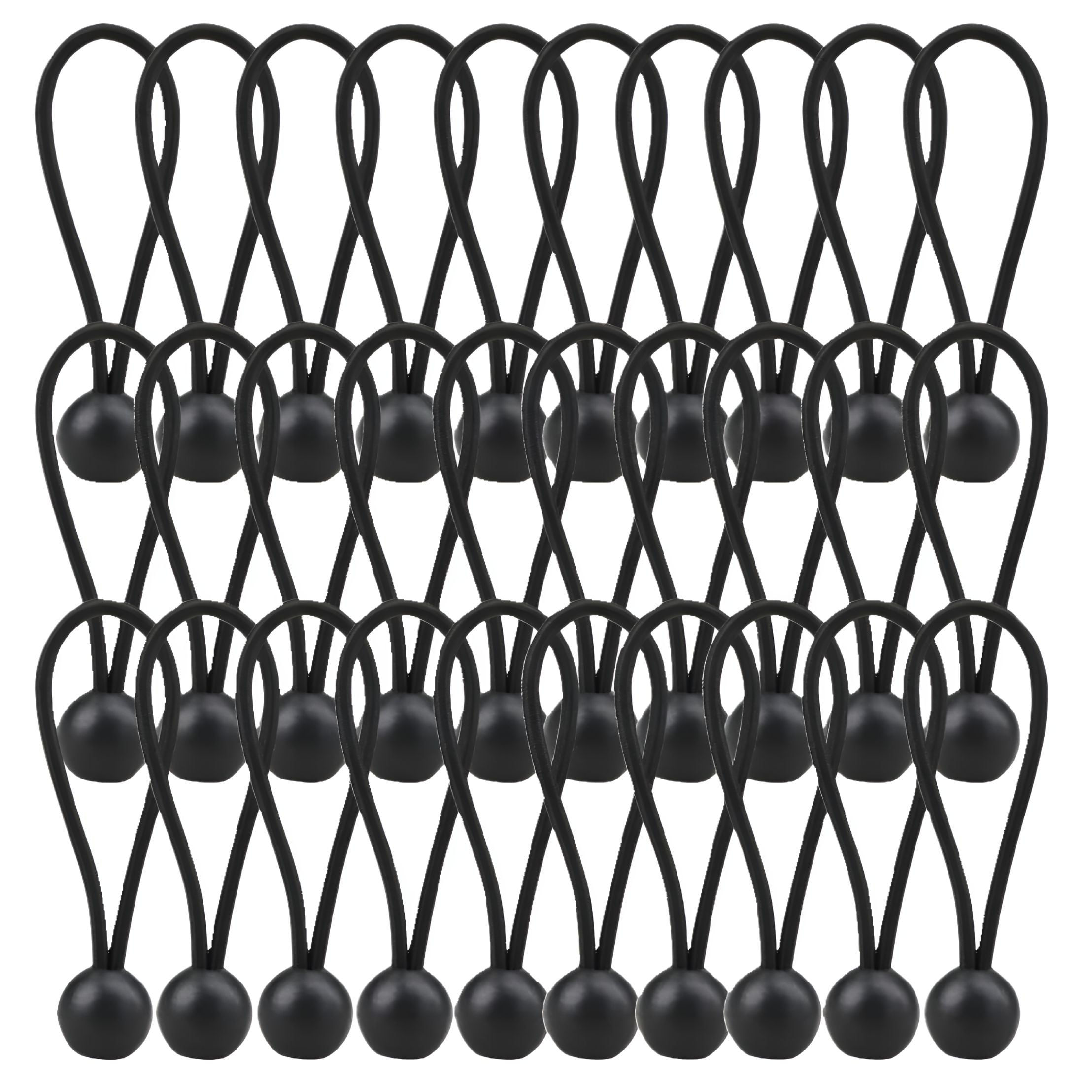 MISSMILE 2026 New 30 Pack Bungee Balls Bungee Cords for Outdoor Use ...