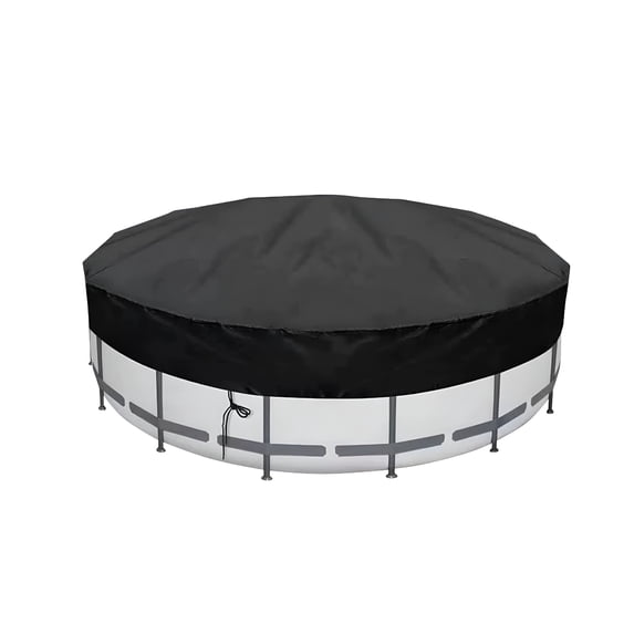 MISSMILE 2026 New Black Pool Cover Uv for Summer, 24 Ft Above Ground ...