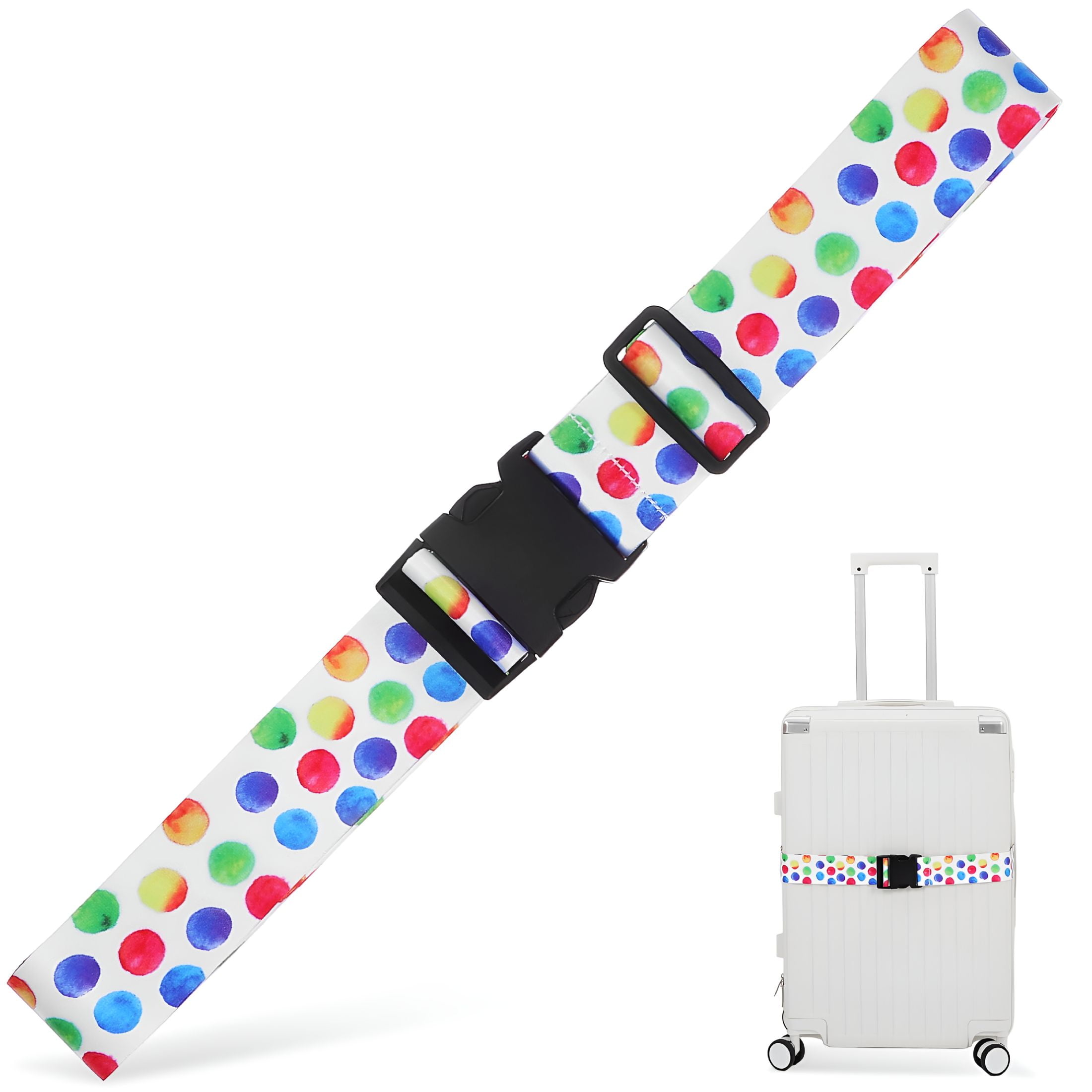 MISSMILE 2026 New Luggage Strap Suitcase Straps with Lock Adjustable ...