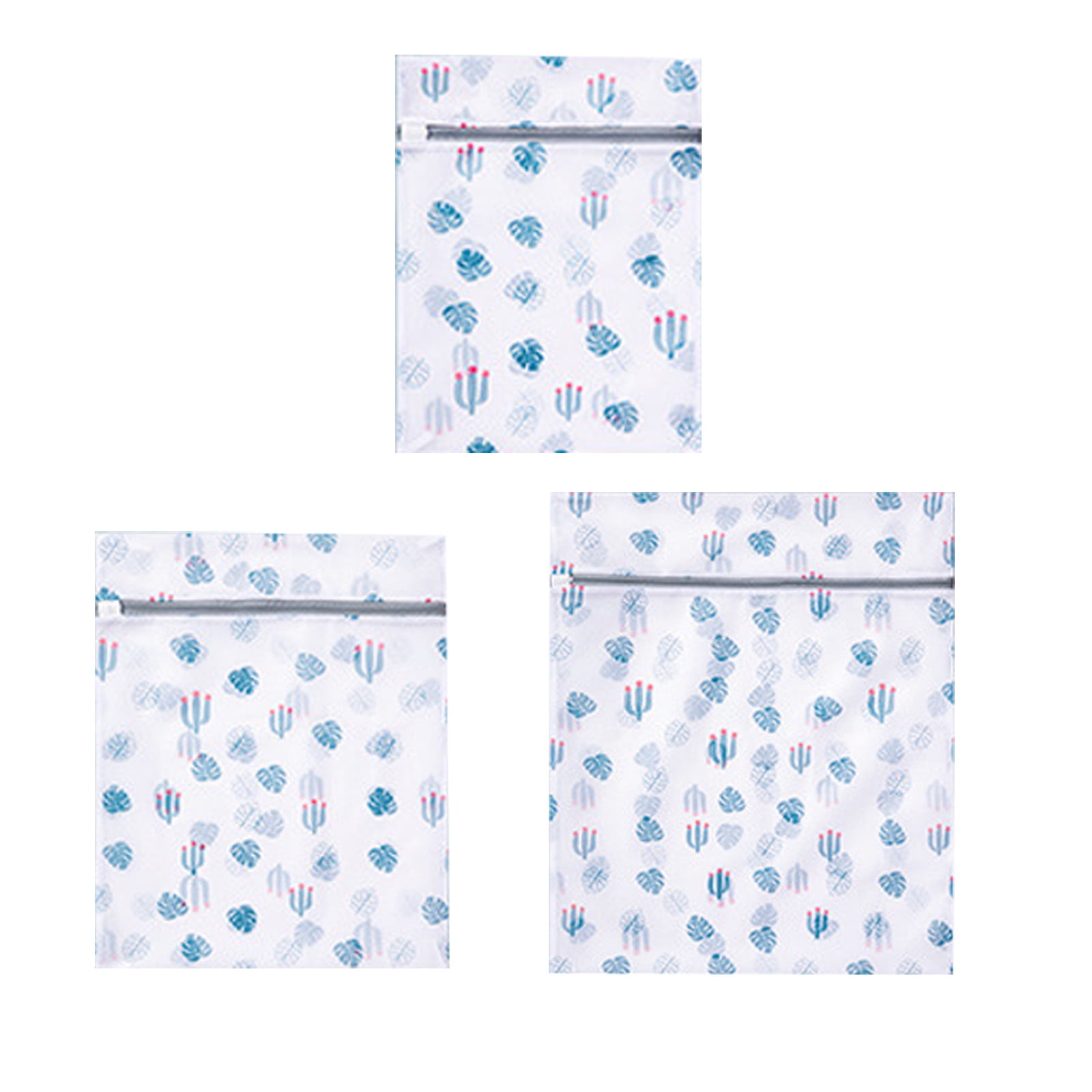MISSMILE 3Pcs Laundry Bag,ABS Locking Zipper Mesh Laundry Bags ,Non ...