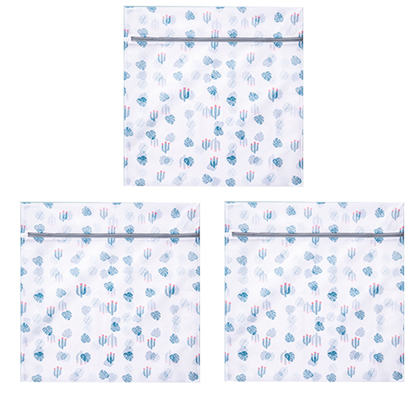 MISSMILE 3Pcs Laundry Bag,ABS Locking Zipper Mesh Laundry Bags ,Non ...