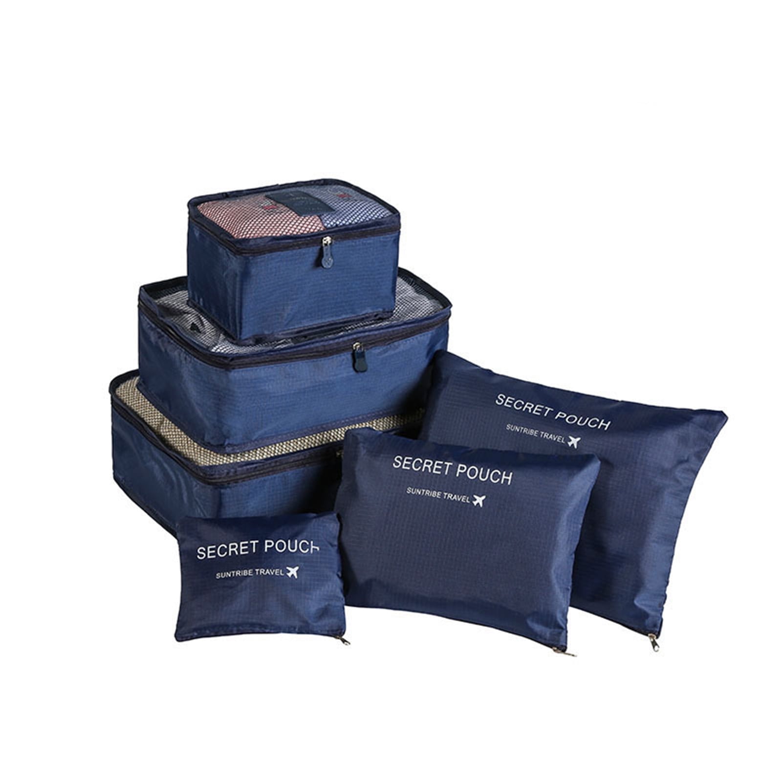 MISSMILE 6 Pcs Packing Cubes,Packing Cubes for Travel with Bag ...