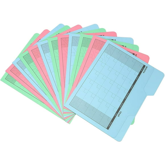 Monthly File Folders