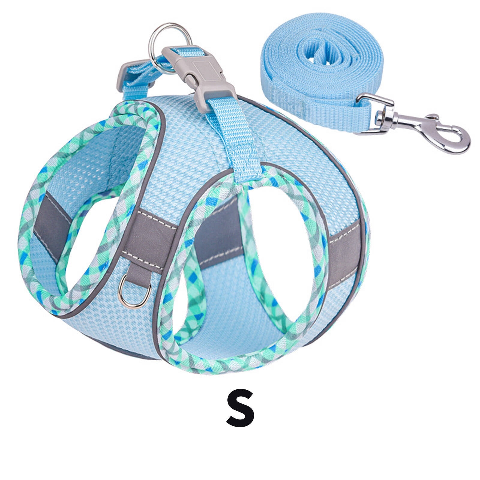 MISSMILE Cat Harness,Light and Airy Kitten Harness,Firm and Secure Cat ...