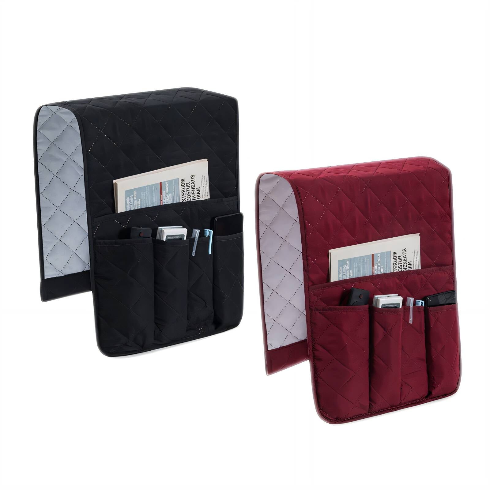 MISSMILE Couch Caddy Easy to Fold When Not in Use Hanging Organizer ...