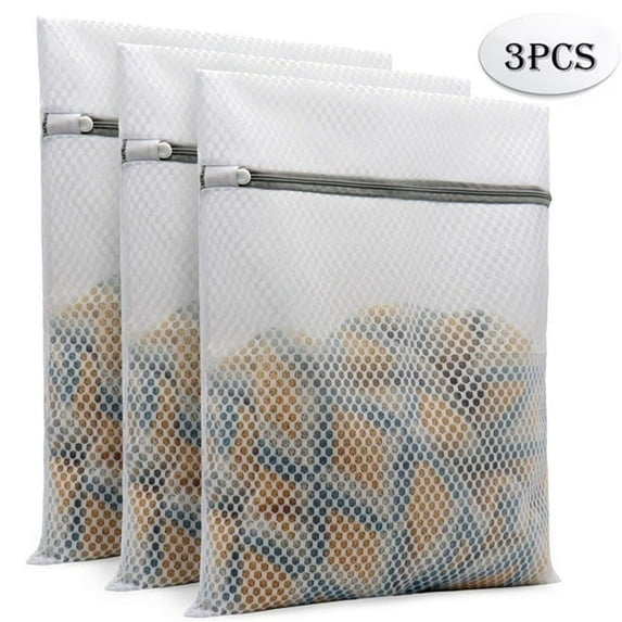 MISSMILE Durable Honeycomb Mesh Laundry Bags for Delicates Mesh Sweater ...