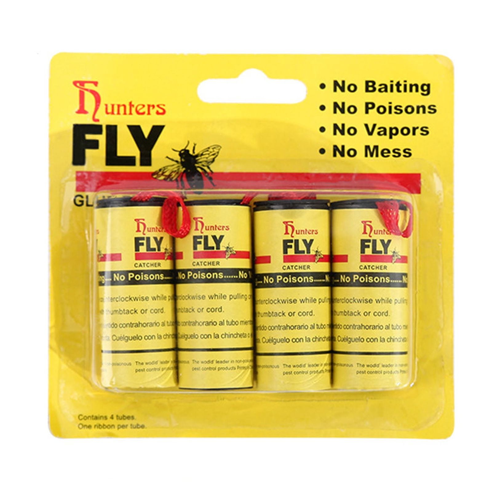 MISSMILE Fly Trap，Strong Adhesive Flying Insect Trap for Indoor Use ...