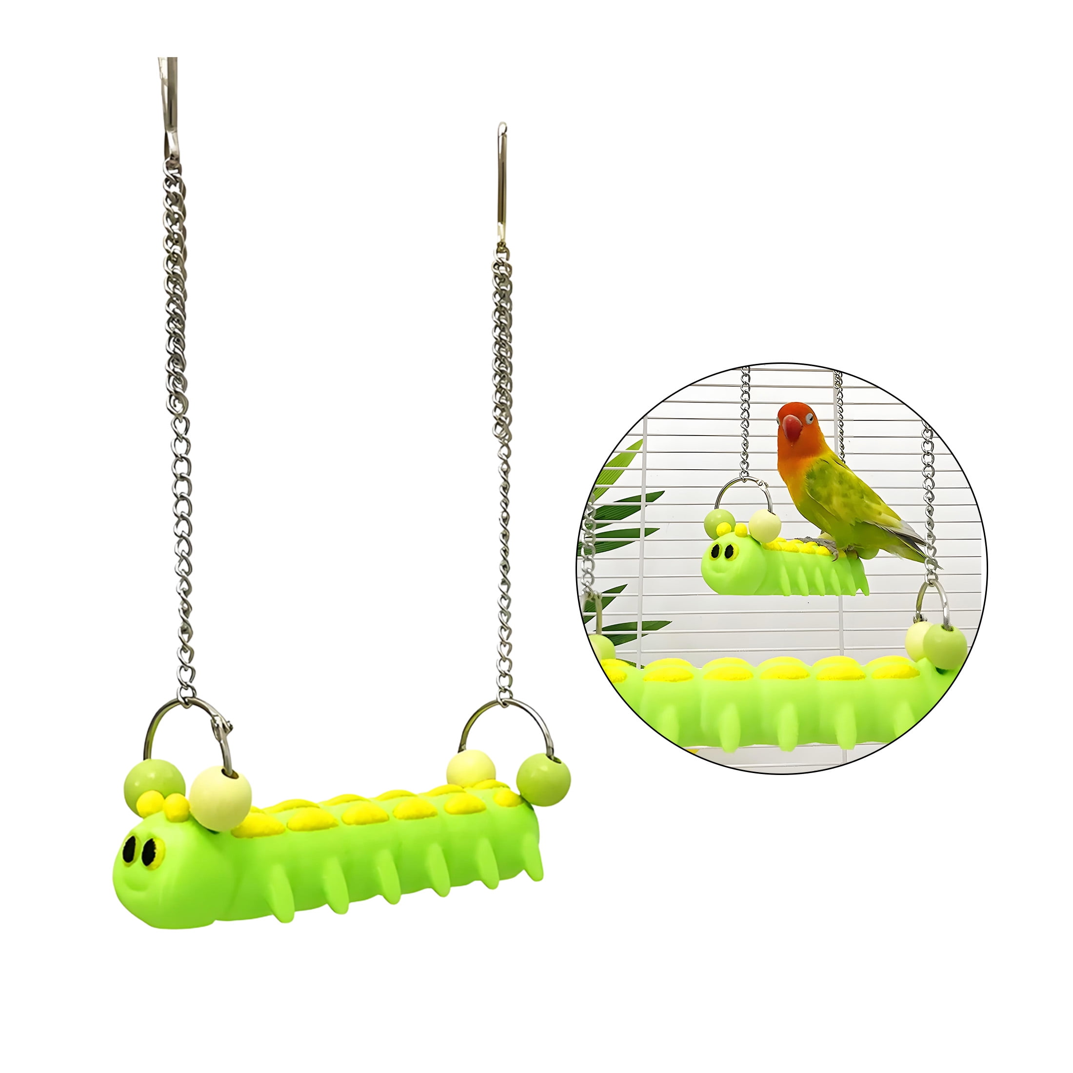 MISSMILE Hummingbird Swing,PLA Outdoor Swing for Bird for Parrot Bird ...