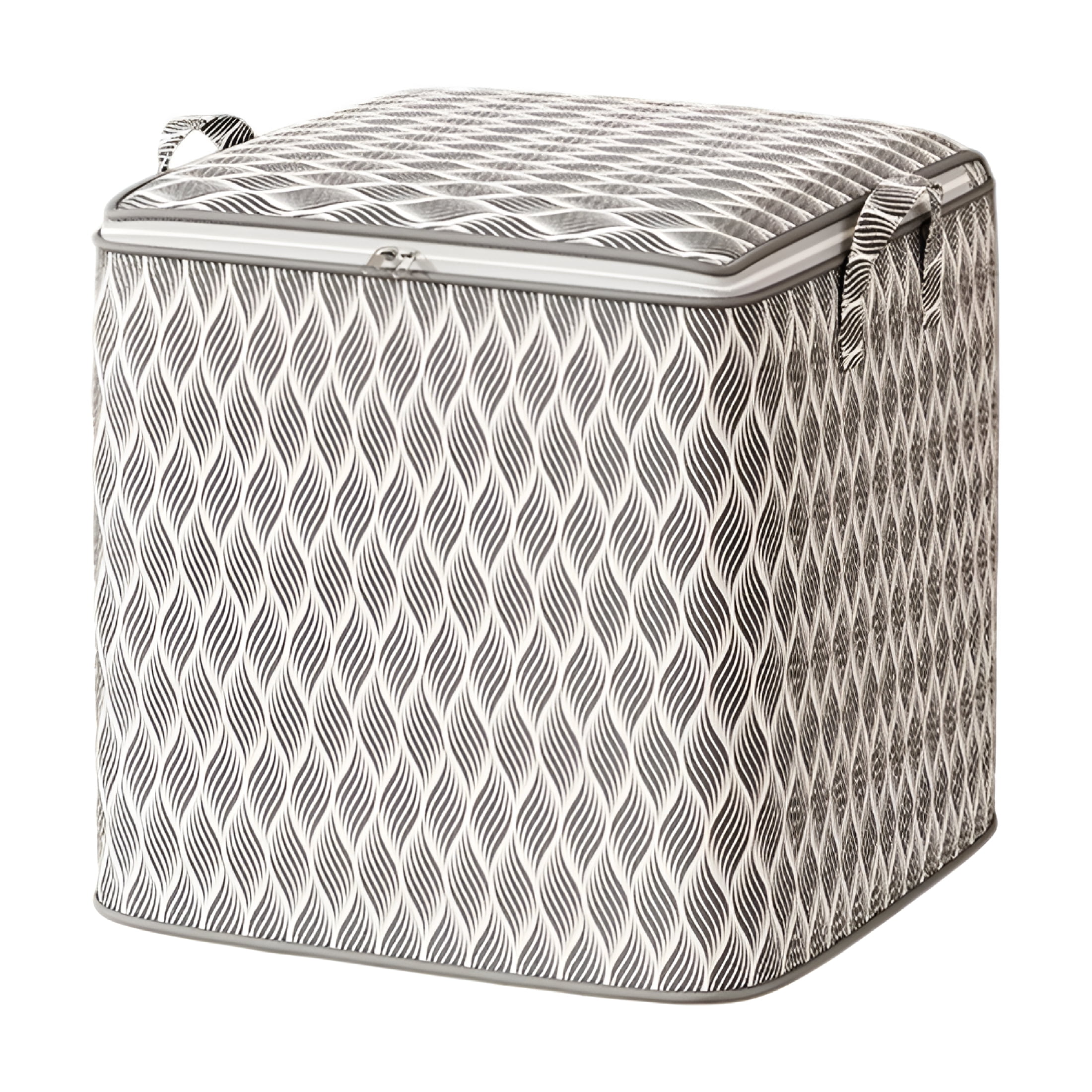 MISSMILE Large Clothes Storage Bag with Zipper Closet Organizers and ...