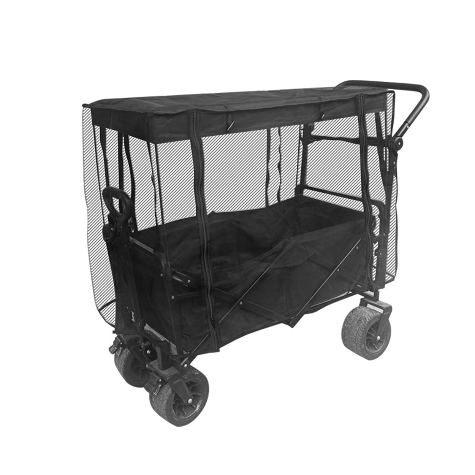 MISSMILE Mosquito Net,Collapsible Wagon Compatible,Foldable Wagon for ...