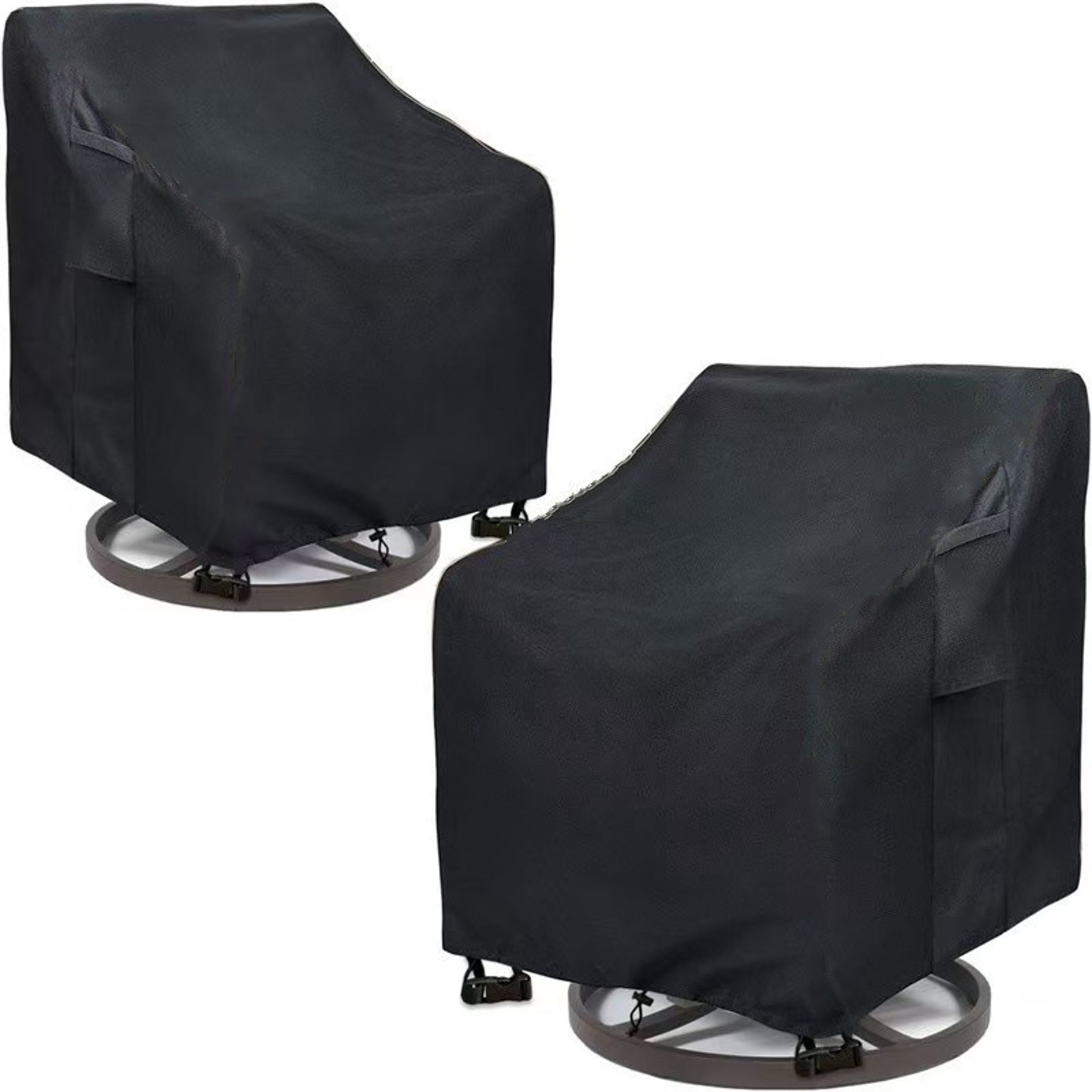 MISSMILE Patio Chair Covers(29"W X 34"D X 35"H) Patio Uv Resistant ...