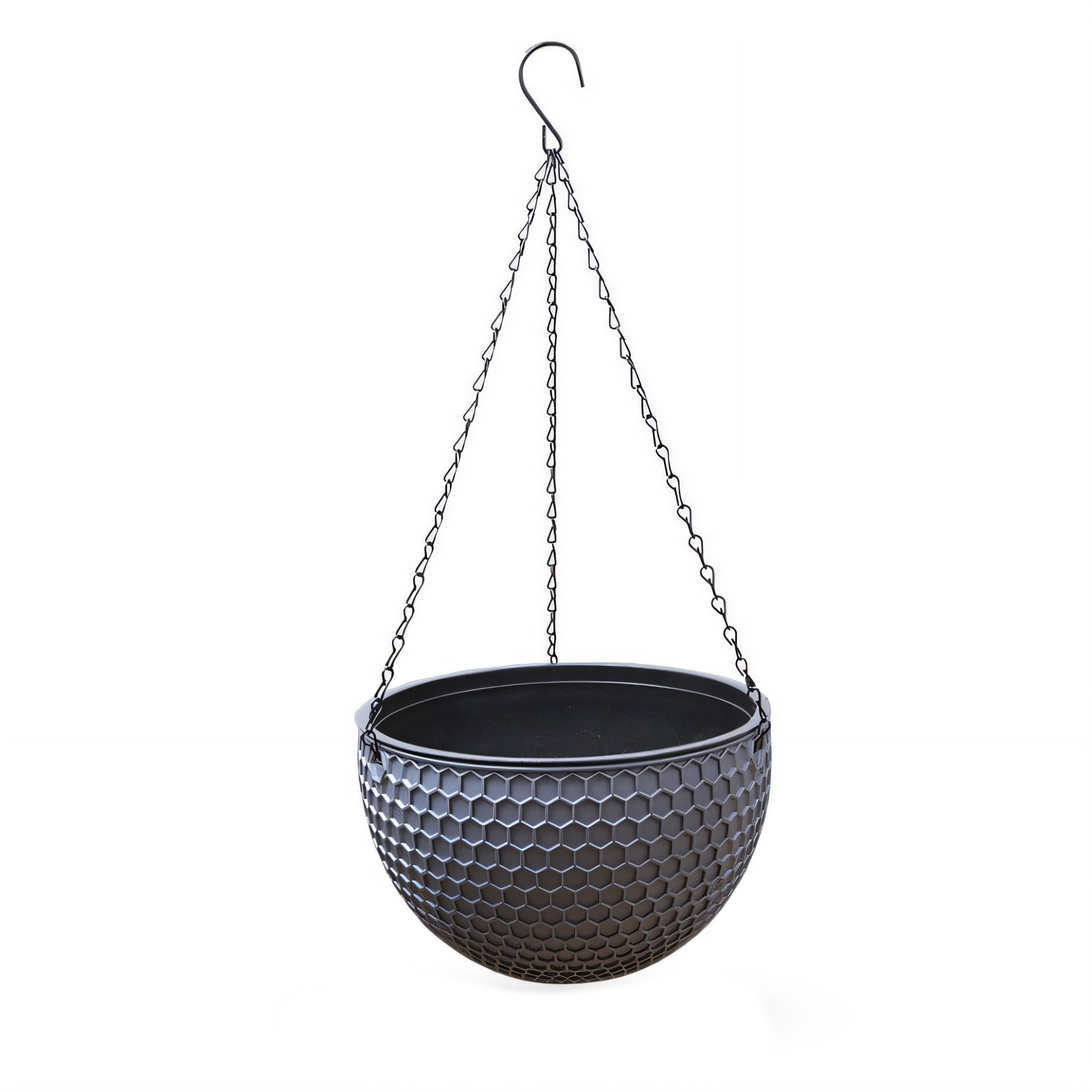 MISSMILE Plant Pots Plastic Hanging Planter for Indoor Outdoor Plants ...