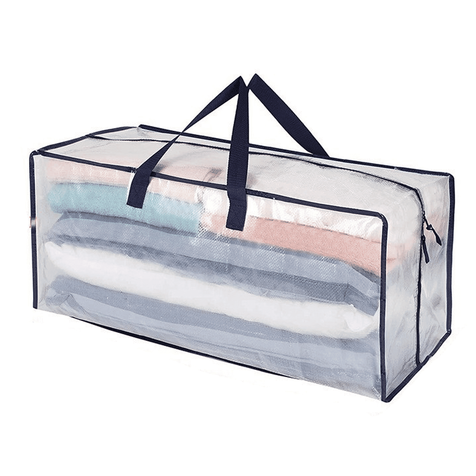 MISSMILE Storage Bins with Lids Heavy Duty,Zipper Design Storage Bins ...