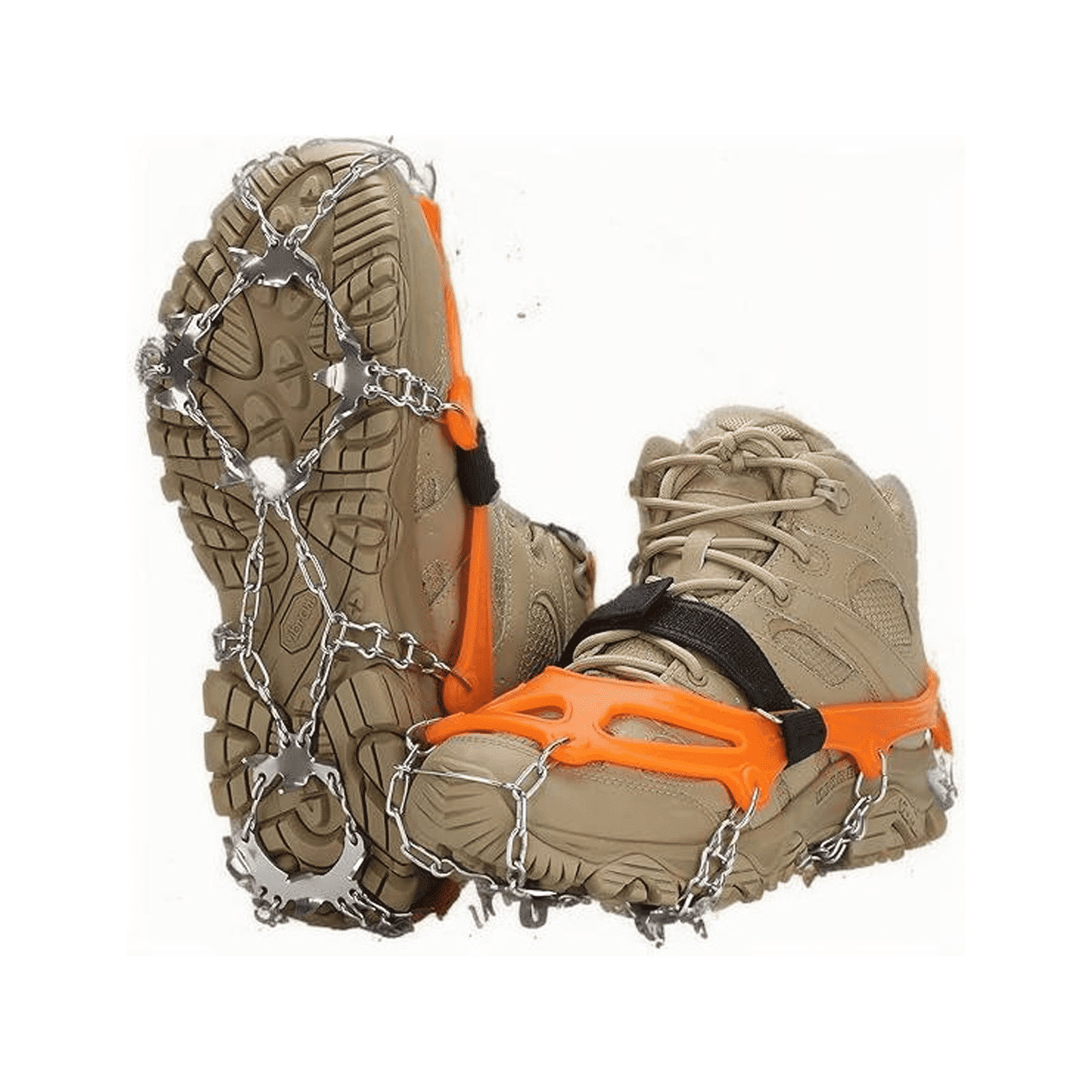 MISSMILE Walk Traction Cleats,Heavy-Duty Ice Snow Cleats,Anti-Slip ...