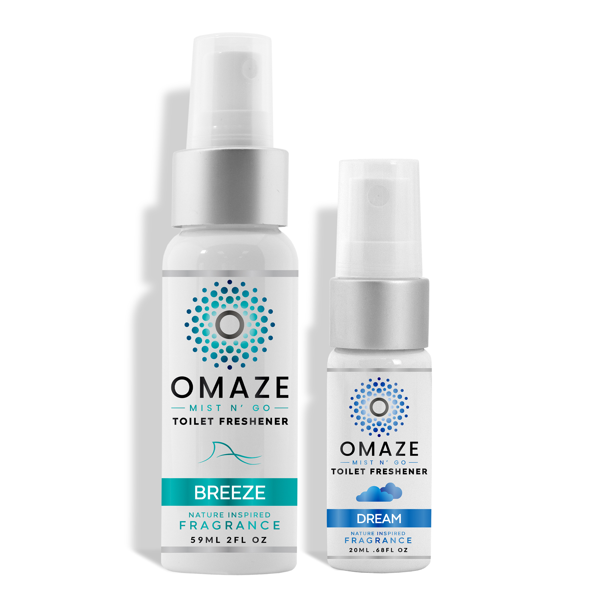 MIST N' GO By OMAZE Refresh Toilet Spray | Bathroom Spray Odor ...