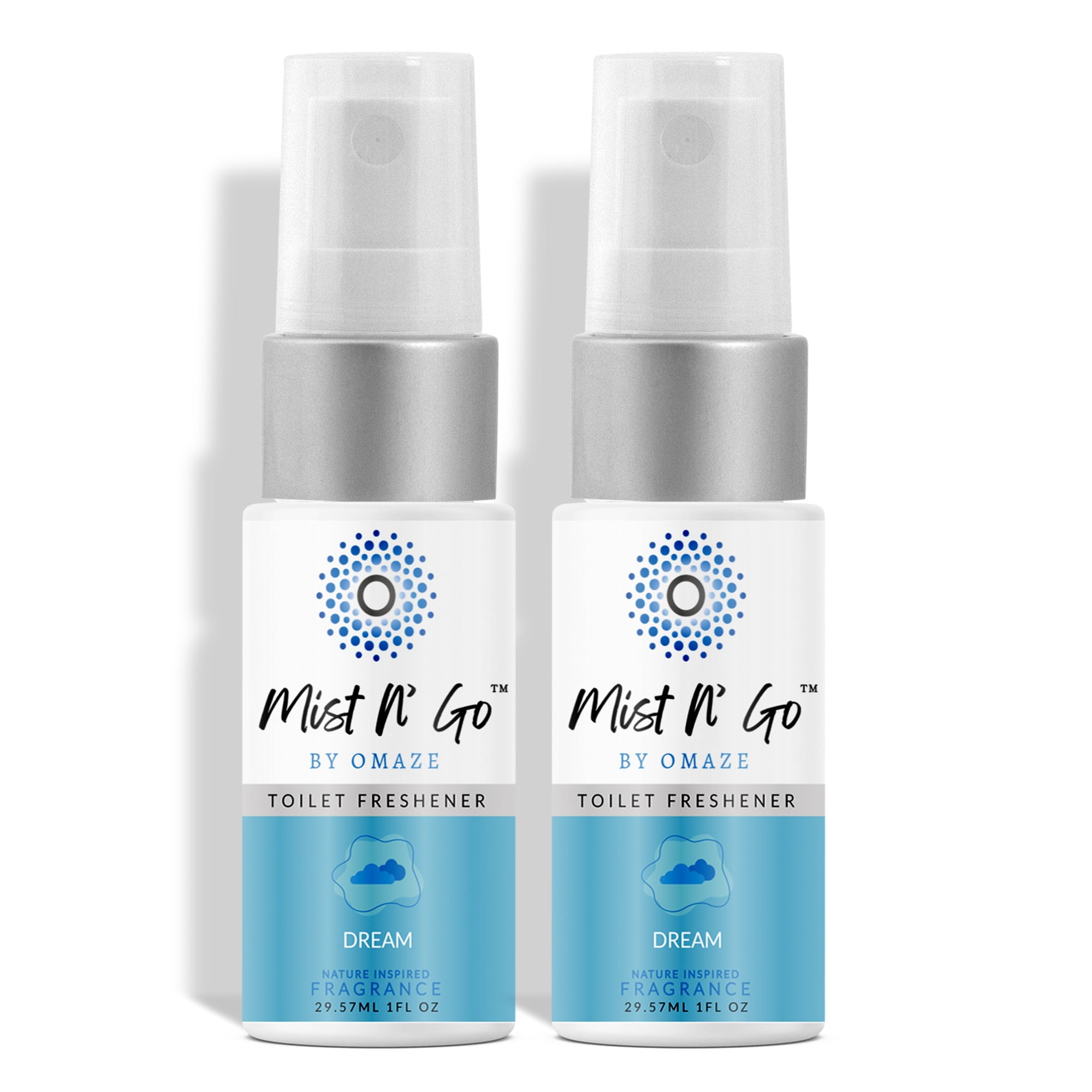 MIST N' GO By OMAZE Refresh Toilet Spray | Bathroom Spray Odor ...