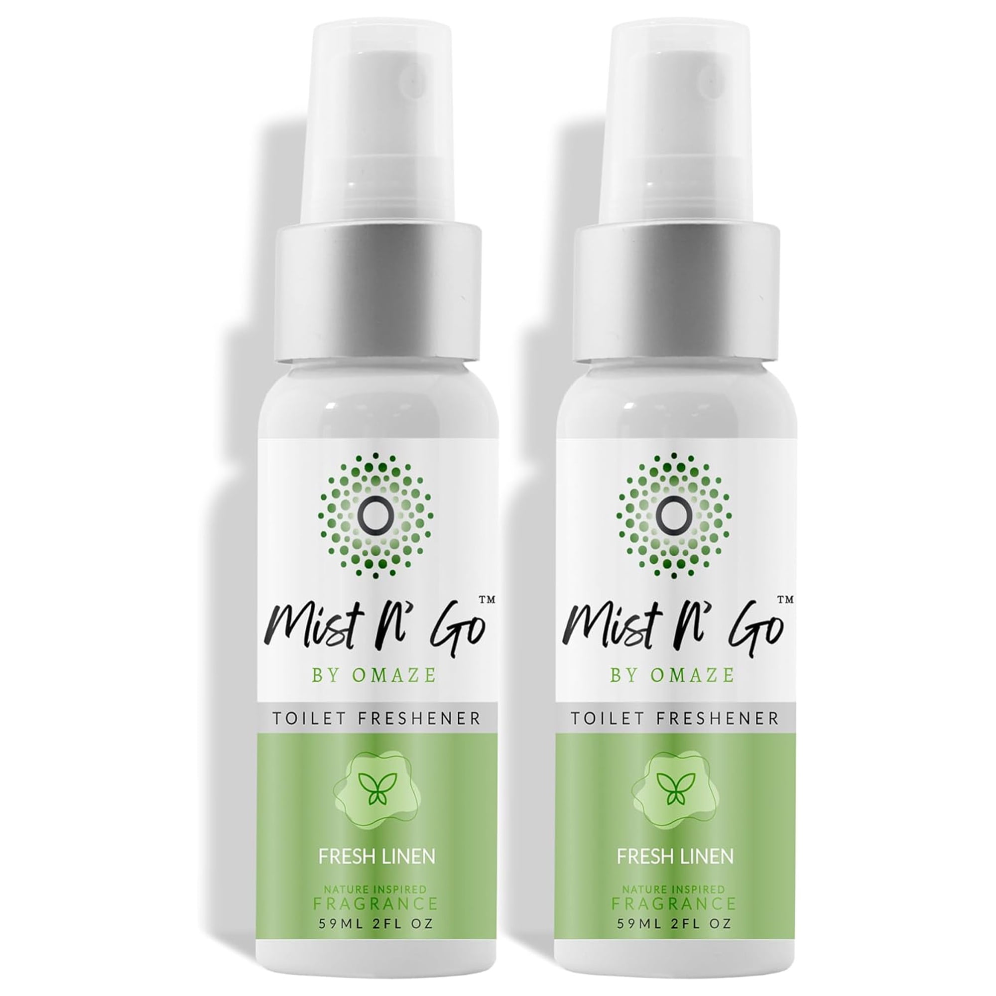 MIST N' GO By OMAZE Refresh Toilet Spray | Bathroom Spray Odor ...