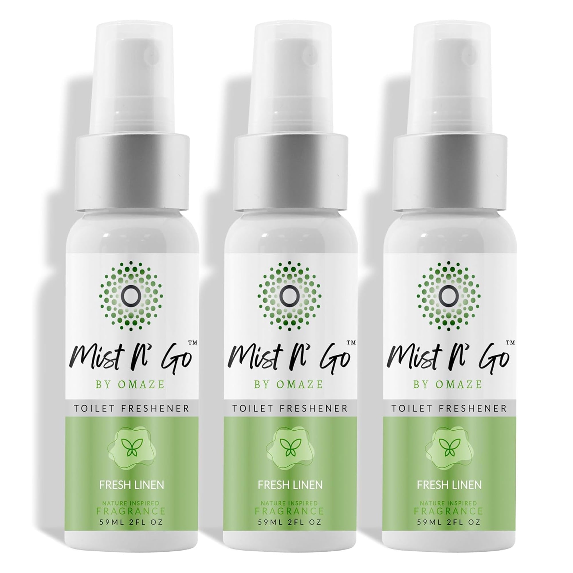 MIST N' GO By OMAZE Refresh Toilet Spray | Bathroom Spray Odor ...
