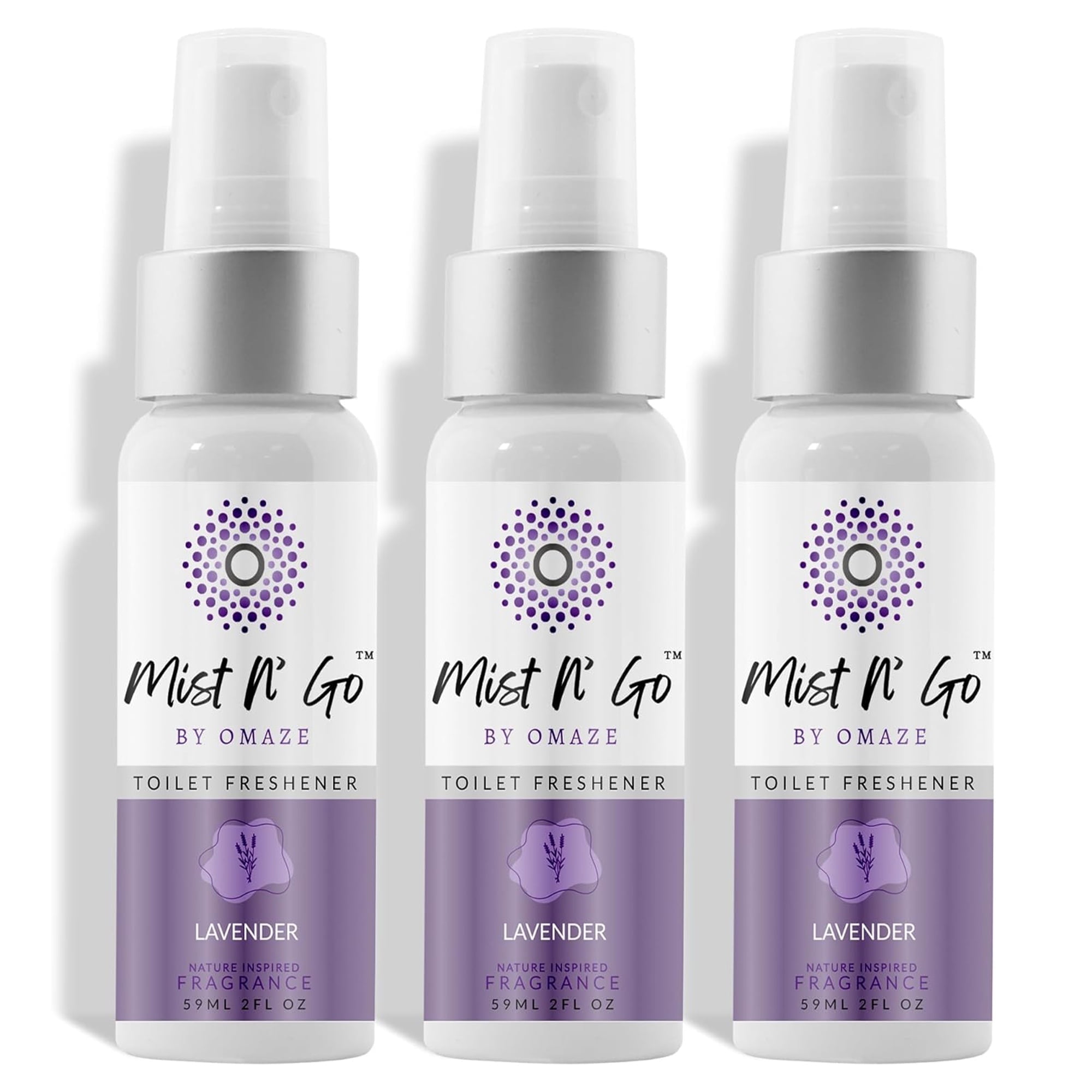 MIST N' GO By OMAZE Refresh Toilet Spray | Bathroom Spray Odor ...
