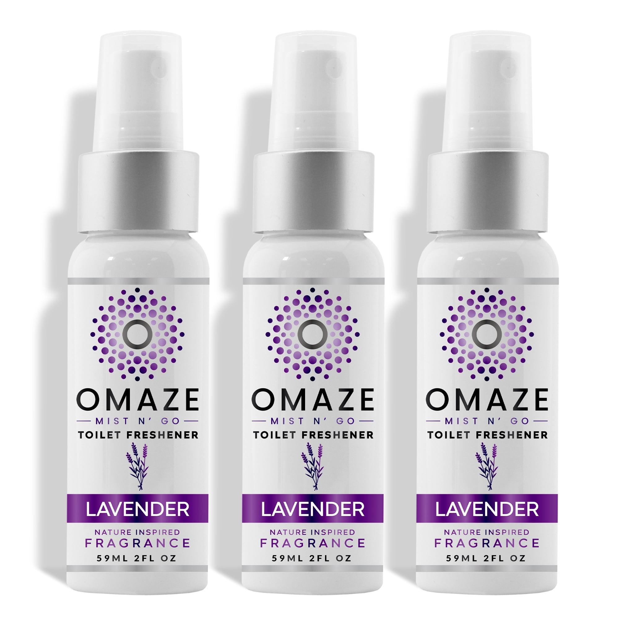 MIST N' GO By OMAZE Refresh Toilet Spray | Bathroom Spray Odor ...