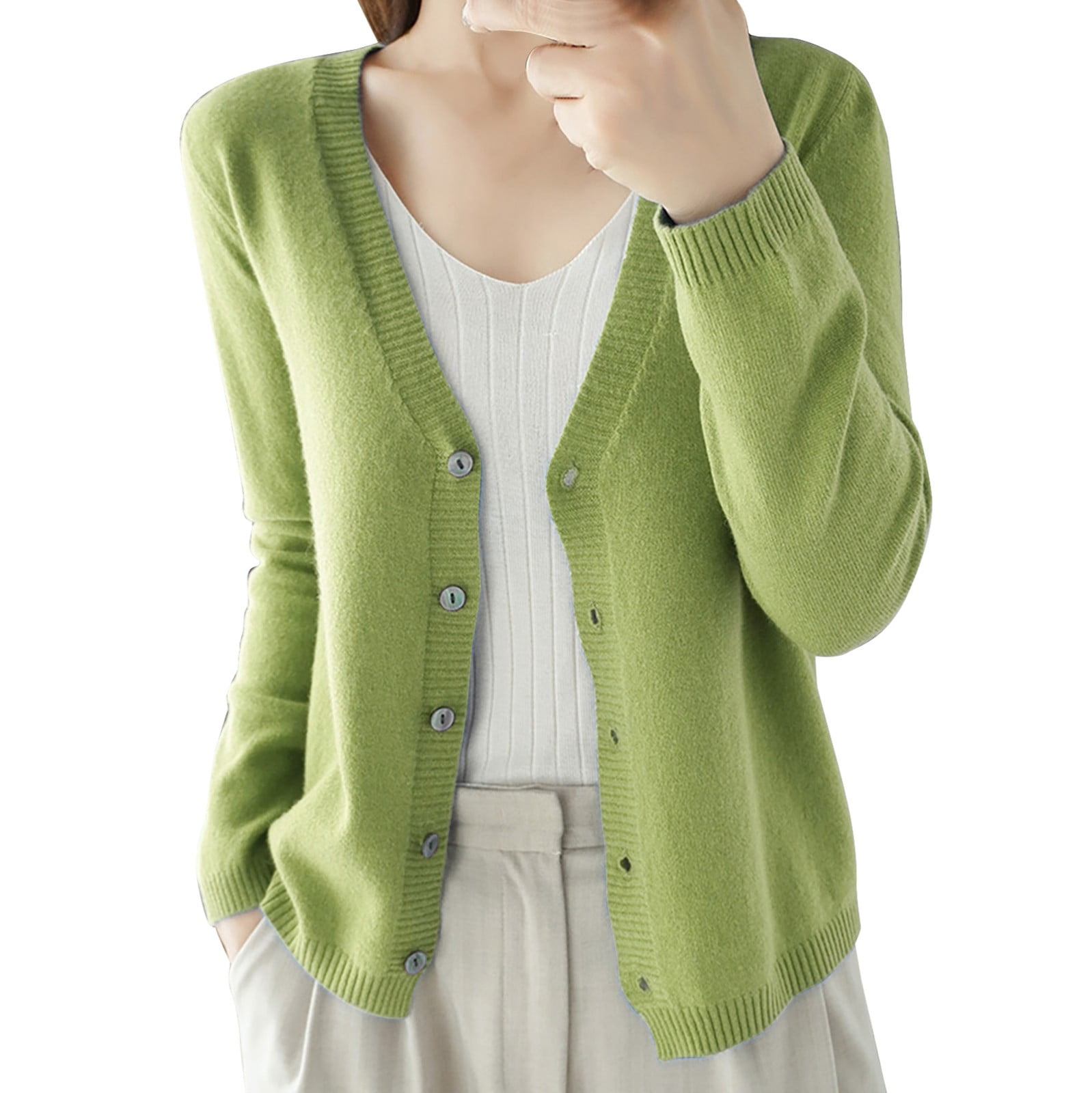 MITCOWBOY Cardigan Sweaters for Women, Women's Spring And Autumn ...