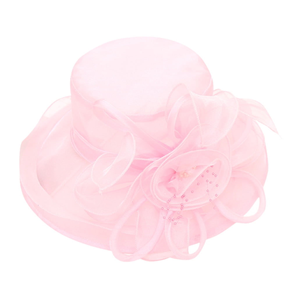 MITCOWBOY Church Hats for Women Women's Wedding Cap Bridal Daily Tea ...