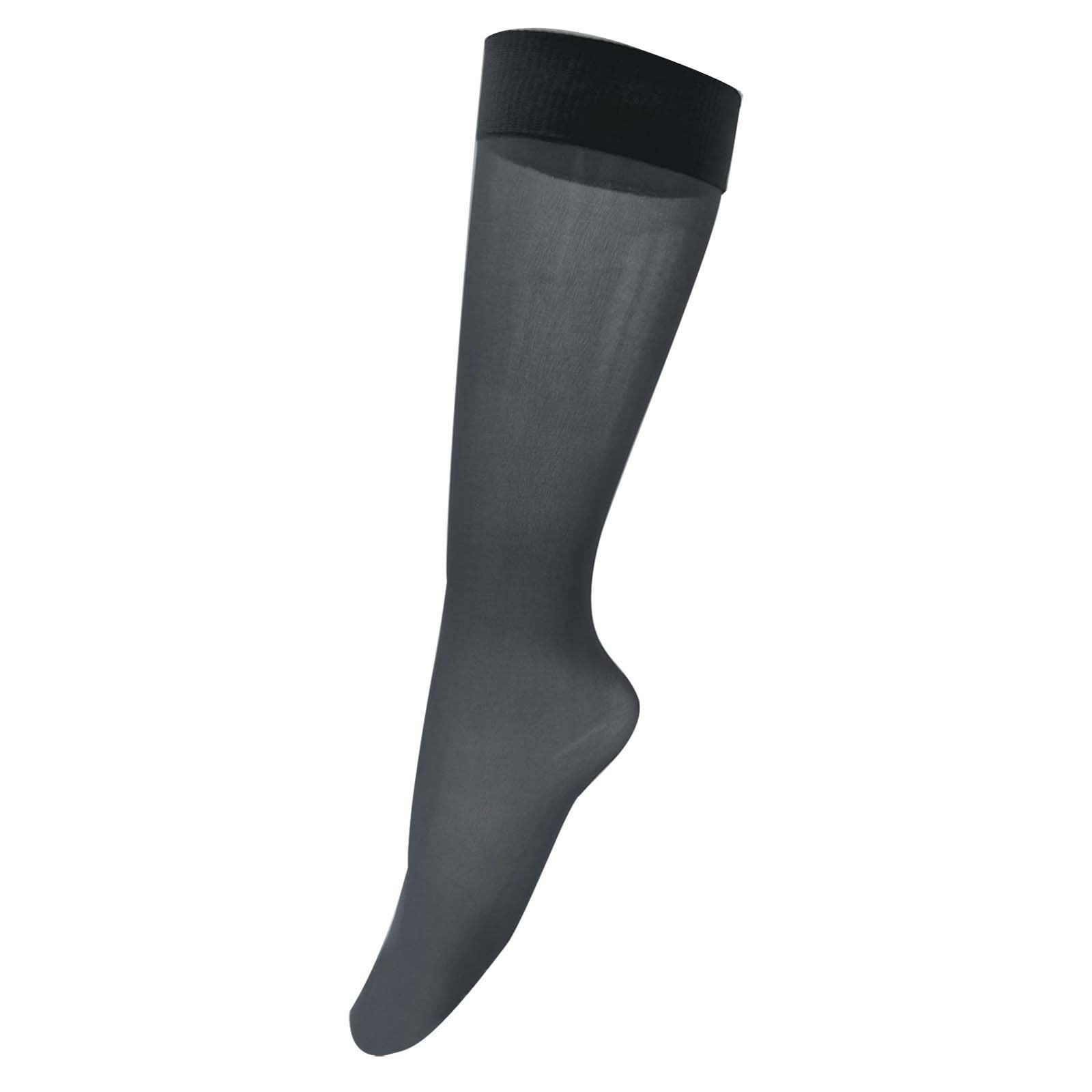 MITCOWBOY Mens Silk Sheer Socks 3 Pairs Of Men's Black Silk Business ...