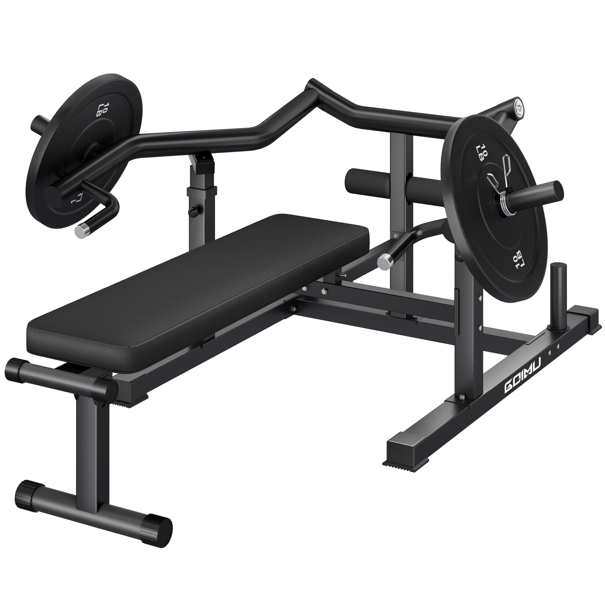 MITONOS Chest Press Machine, 1050LBS Bench Press Machine with ...