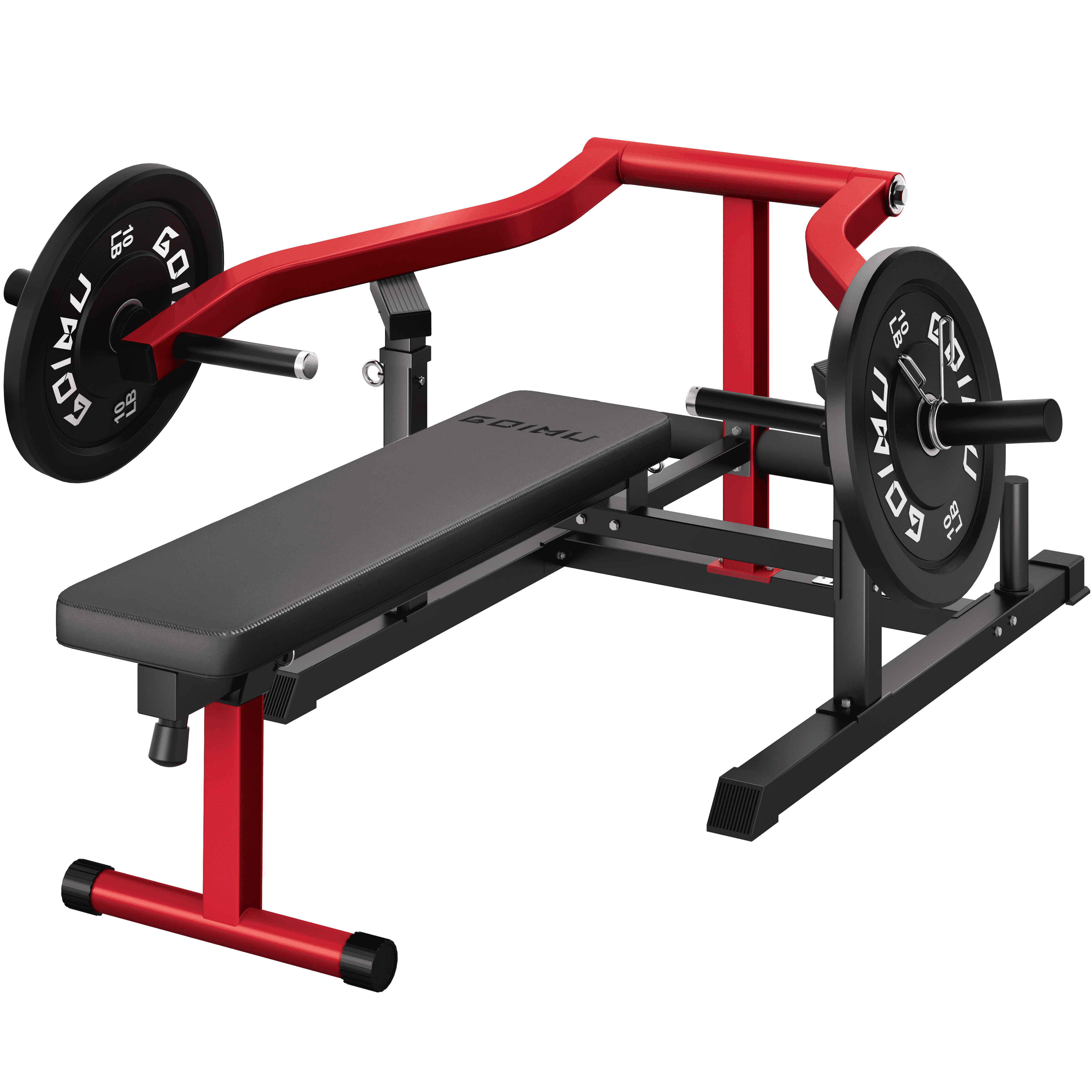 MITONOS Chest Press Machine,Weight Bench Press Machine with Independent ...