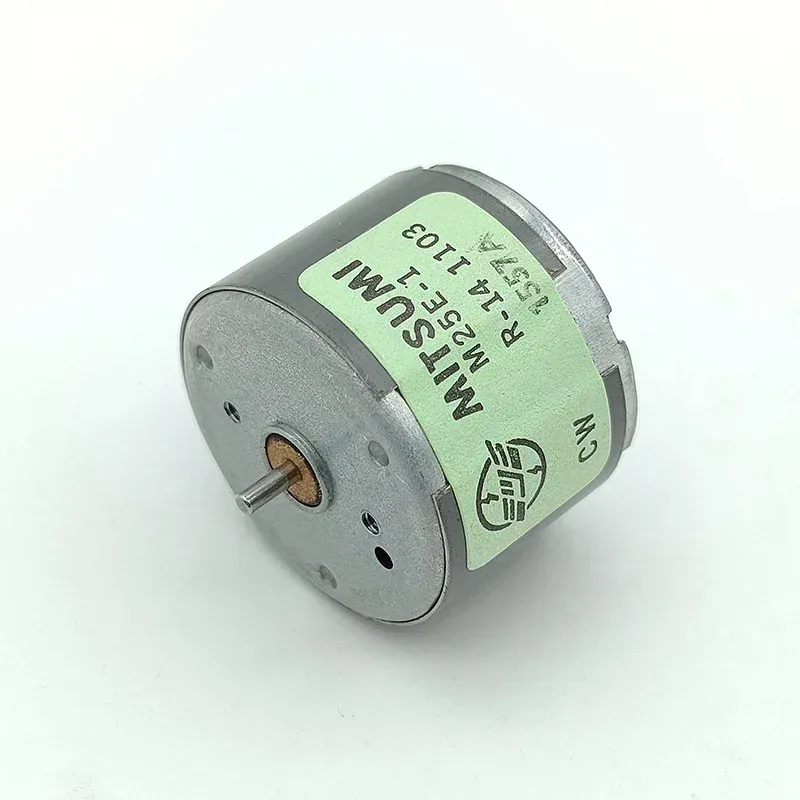 MITSUMI M25E-1 R-14 Mini Electric Motor 25mm round Spindle DC 3V-9V ...