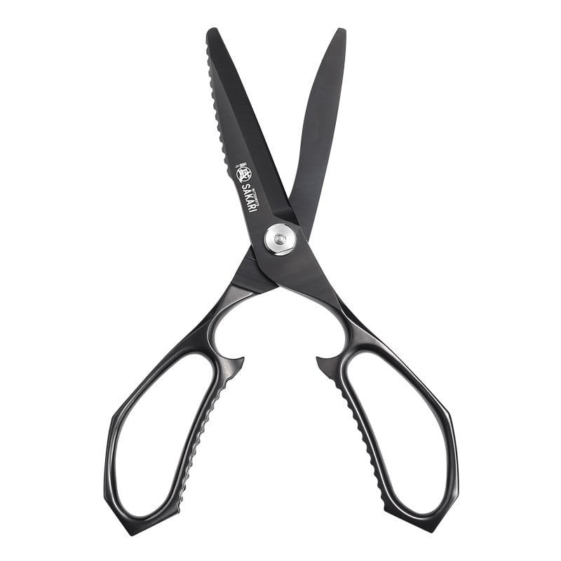 MITSUMOTO SAKARI 8 inch Professional Kitchen Scissors for Food ...