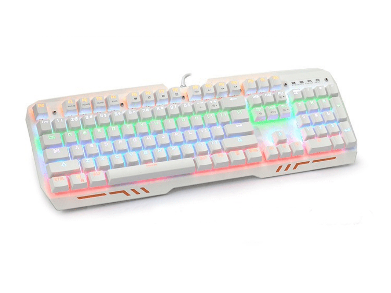 MITU Professional Waterproof Wired Mechanics Green axis Gaming Keyboard ...