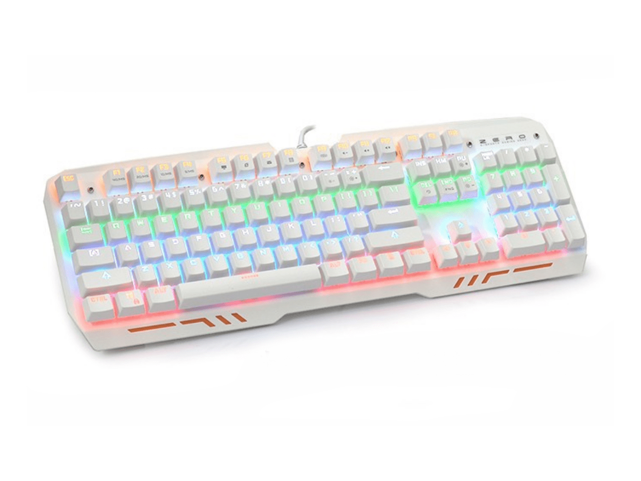 MITU-ZO Mechanical Keyboard 104-Metal Keys Programmable Mechanical ...