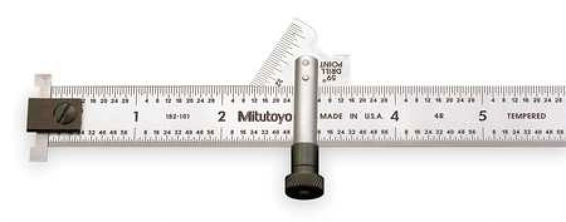 MITUTOYO 950-275 Drill Point Gage,59 Deg,6 In,Adj Hook - Walmart Business Supplies