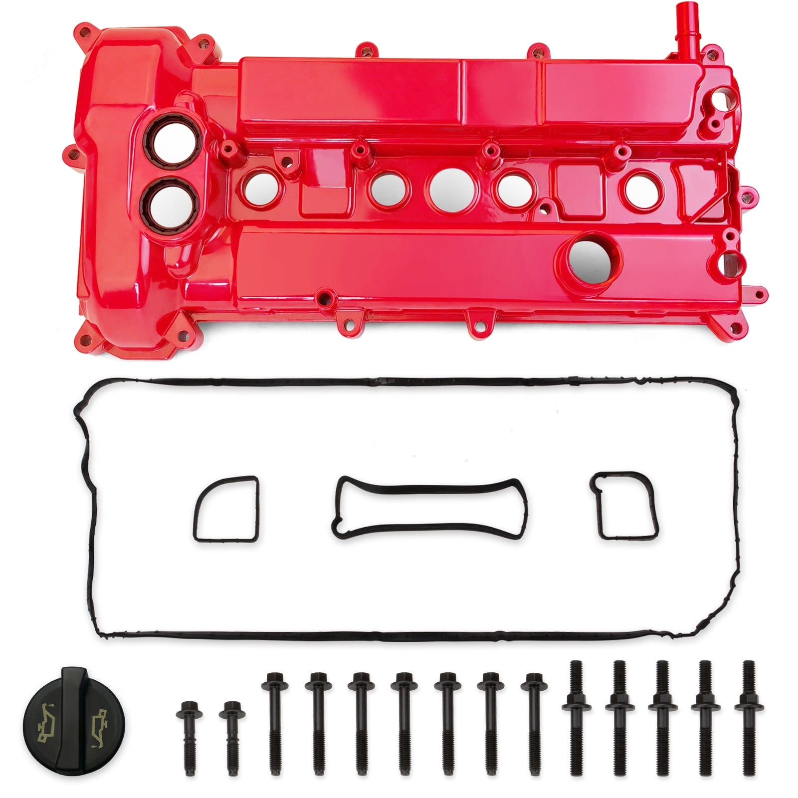 MITZONE Aluminum Valve Covers Compatible with Ford Focus EcoSport S SE ...