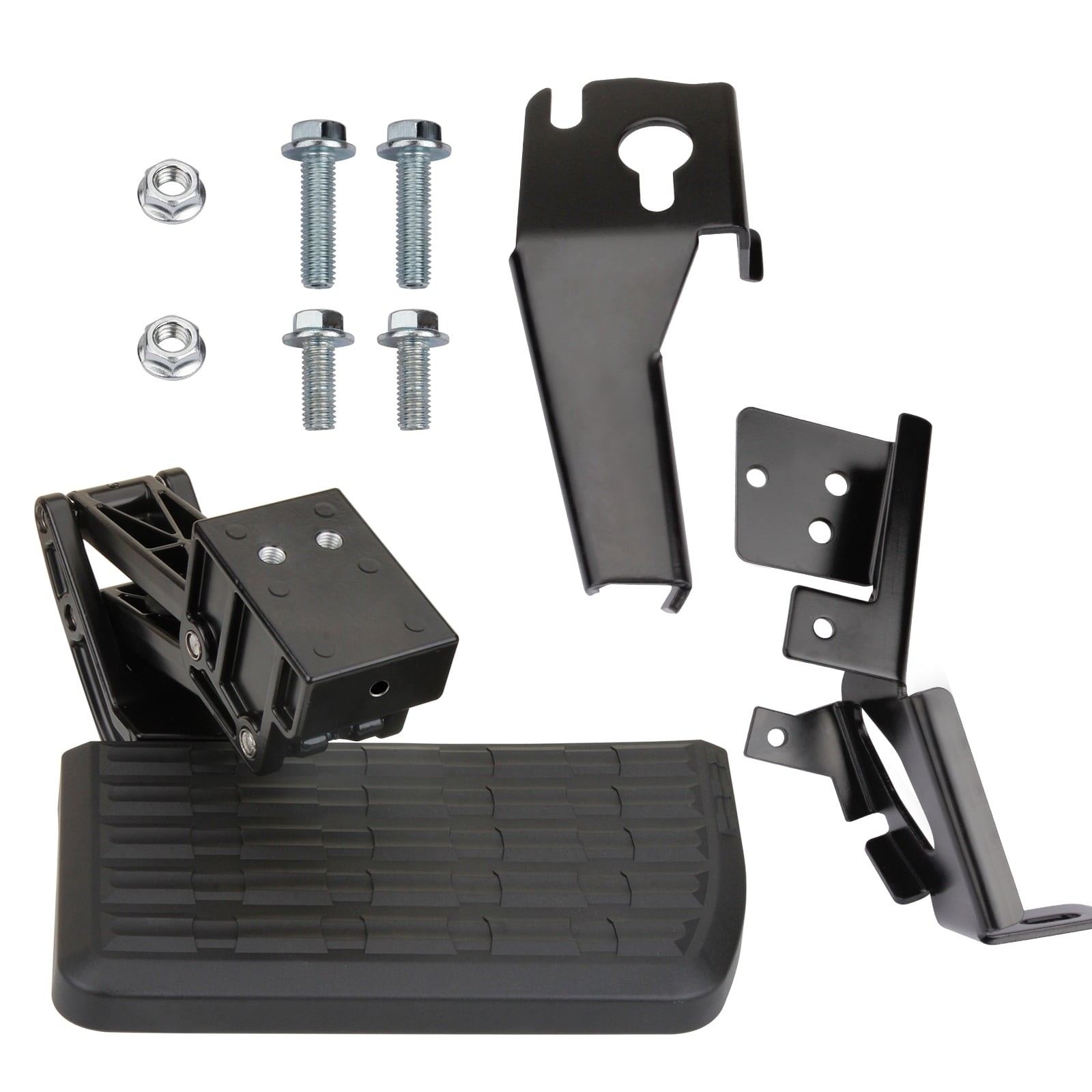 MITZONE Bed Step Retractable Bumper Step Compatible with Ford F-250 F ...