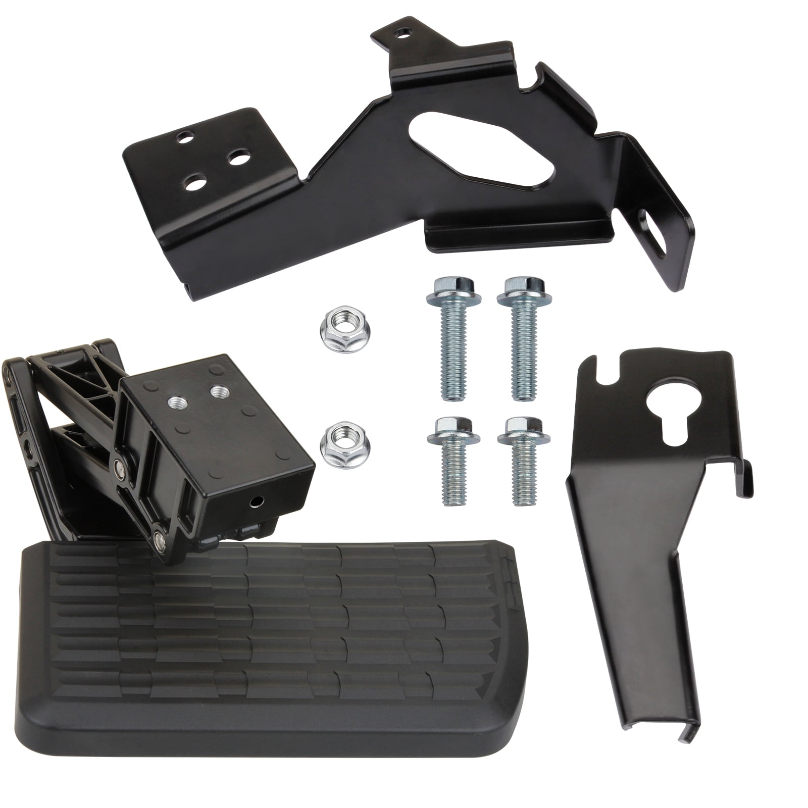 MITZONE Bed Step Retractable Bumper Step Compatible with Ford F-250 F ...