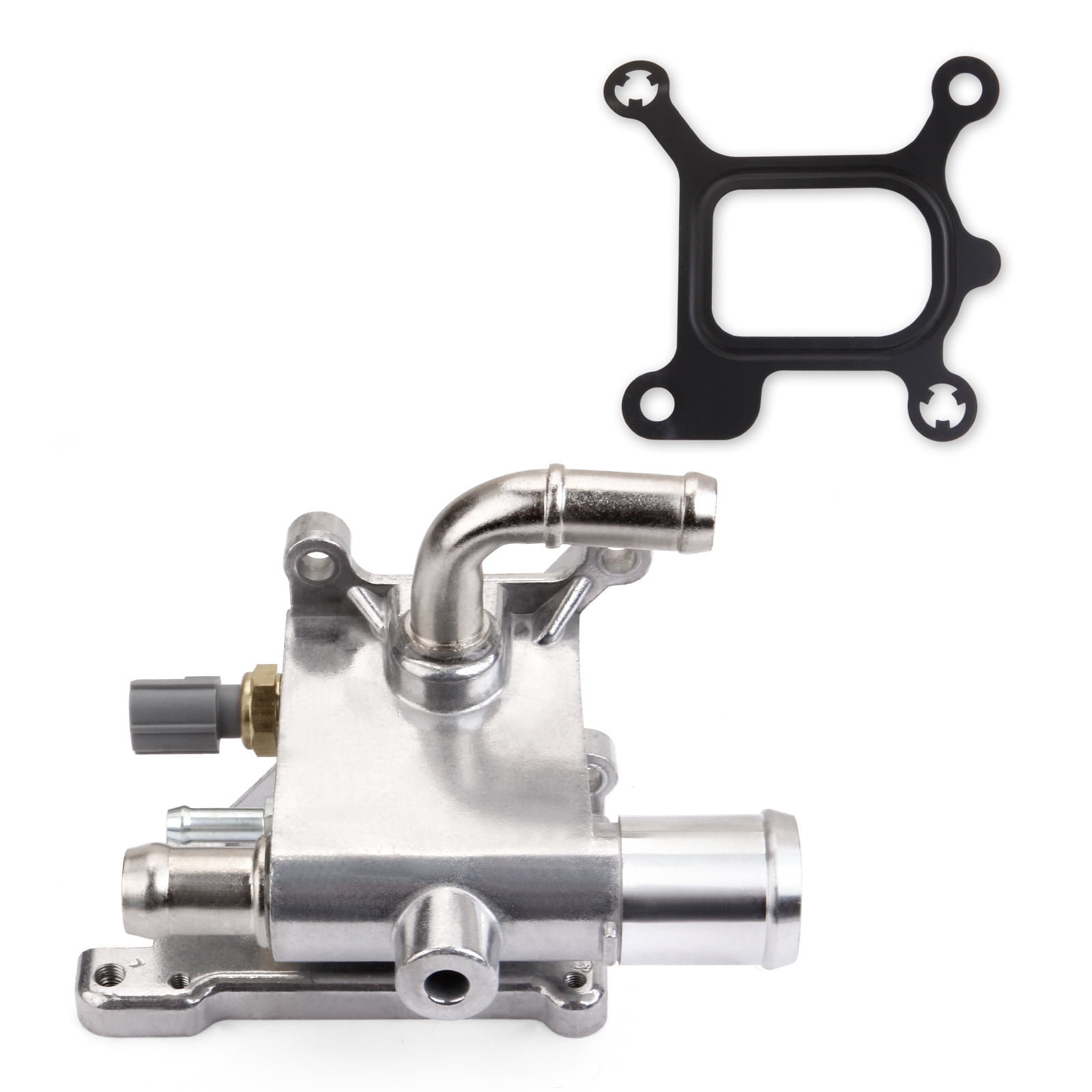 MITZONE Engine Coolant Thermostat Housing Water Outlet Assembly ...