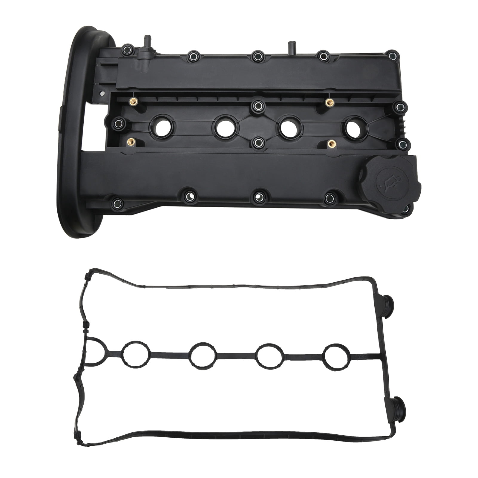 MITZONE Upgrade Aluminum Engine Valve Cover Kit Compatible with Chevy ...