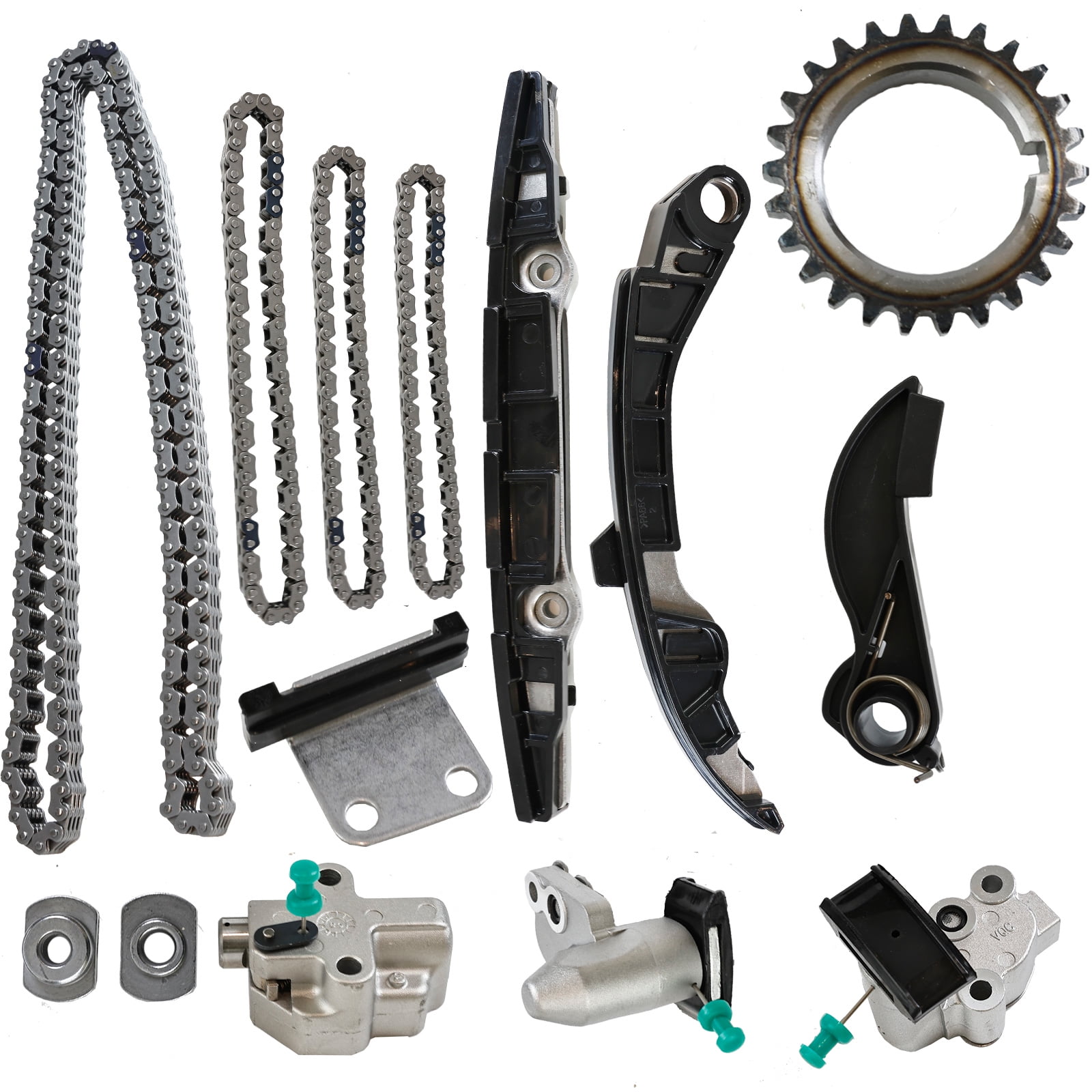 MITZONE Head Gasket Set & Timing Chain Kit & Water Pump Compatible with ...