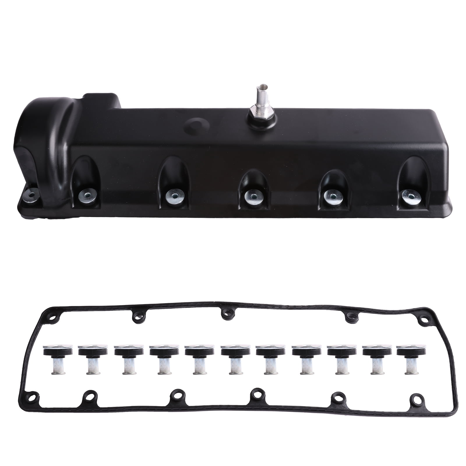 MITZONE Left Side Upgrade Aluminum Valve Cover Kit Compatible with Ford ...