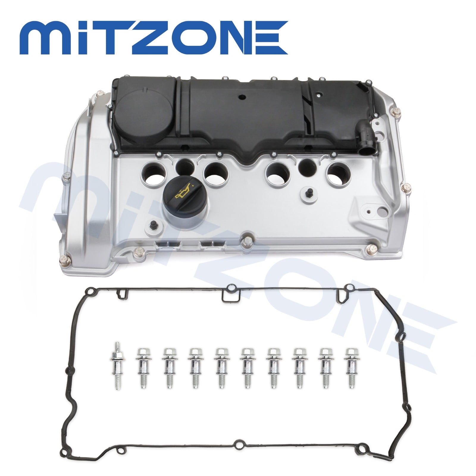 MITZONE N18B16A Upgrade Aluminum Engine Valve Cover Kit Compatible with ...