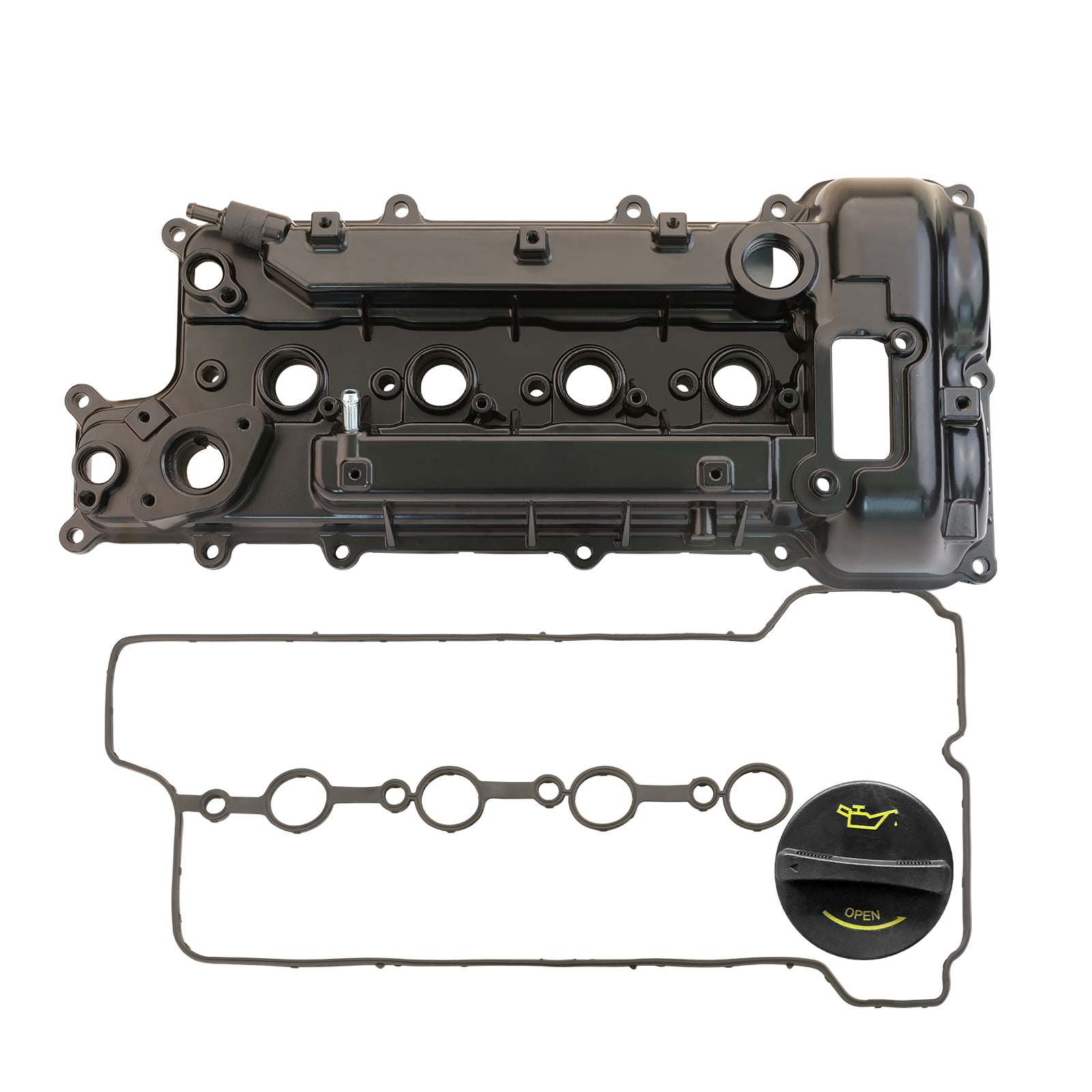MITZONE Aluminum Valve Cover Compatible with Hyundai Veloster Accent ...
