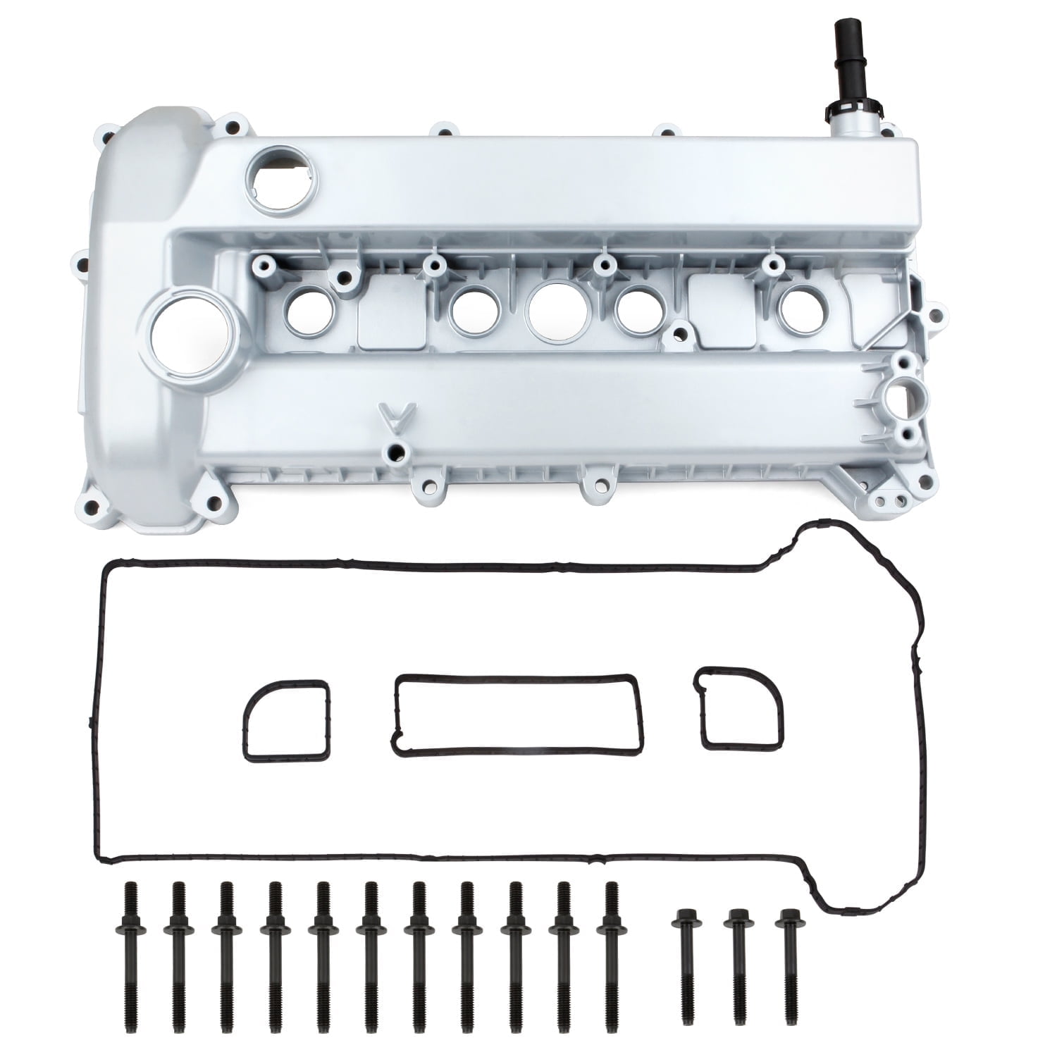 MITZONE Upgrade Aluminum Valve Cover Kit Left and Right Compatible with ...