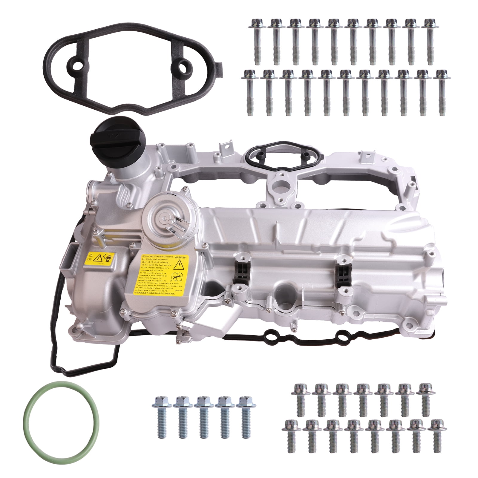 MITZONE Upgrade N26 Aluminum Valve Cover Kit Compatible with BMW F22 ...