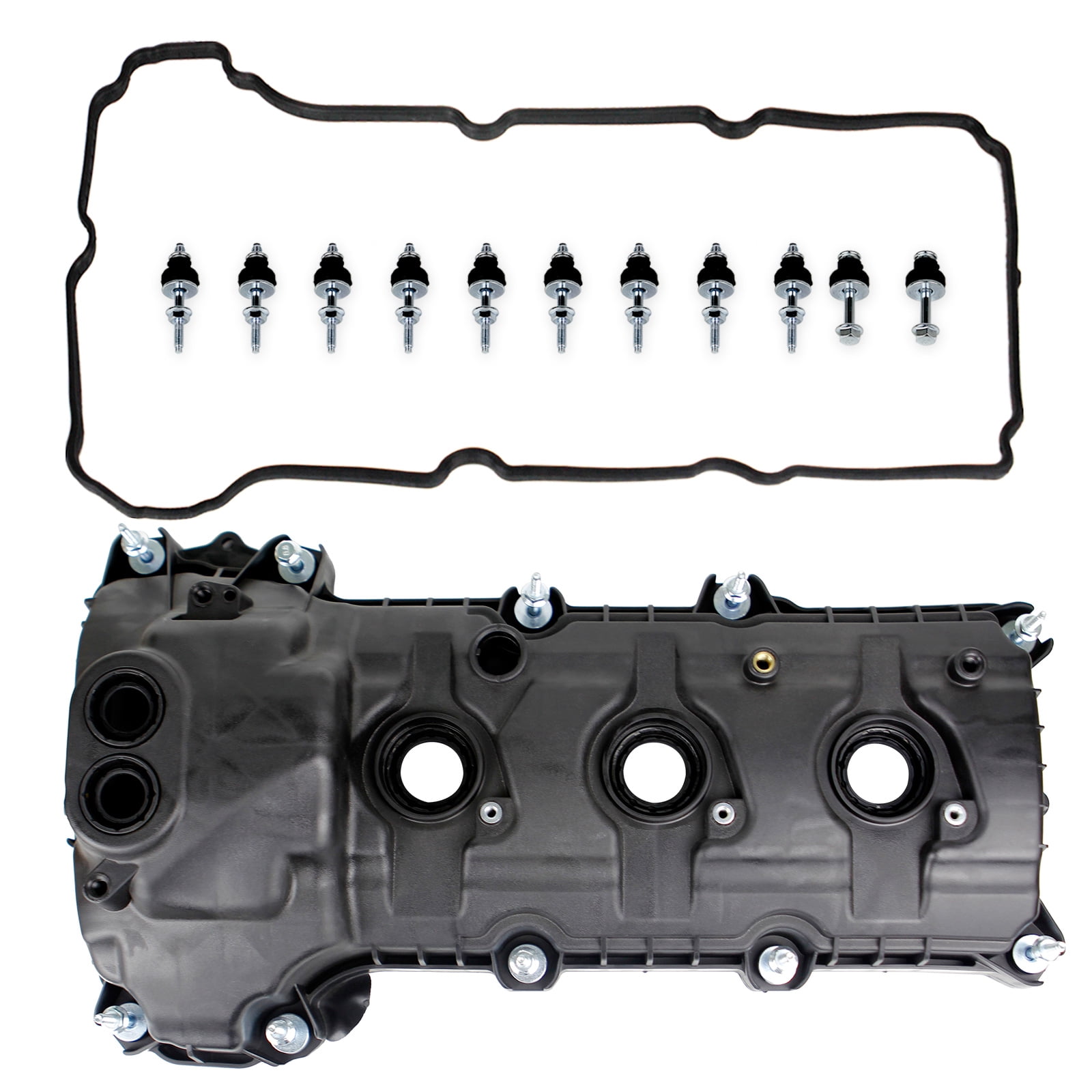 MITZONE Upgrade Valve Cover Compatible with Ford Edge Explorer F-150 ...