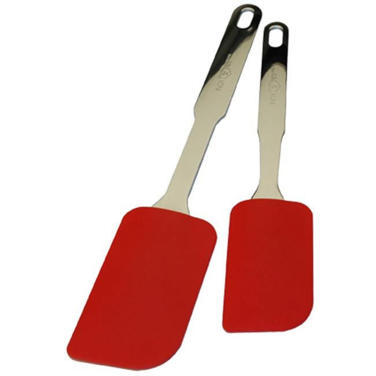 MIU France 9407 Silicone Red Spatulas with SS Handle : 10 Inch 12 Inch ...