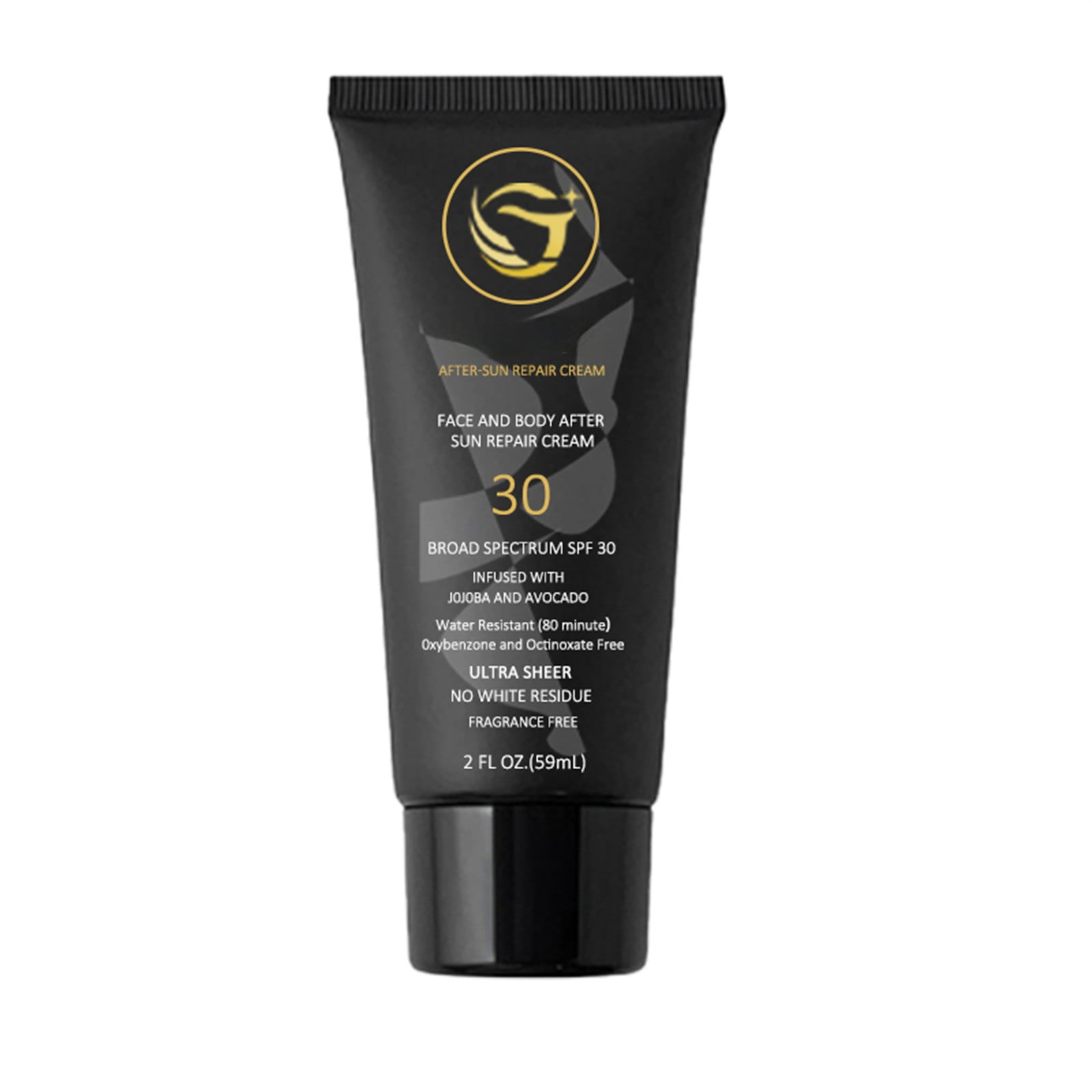 Miubagial 59ml Face And Body Moisturizing Sunscreen Lotion 30 No White For Melanin Rich Skin 2 Fl