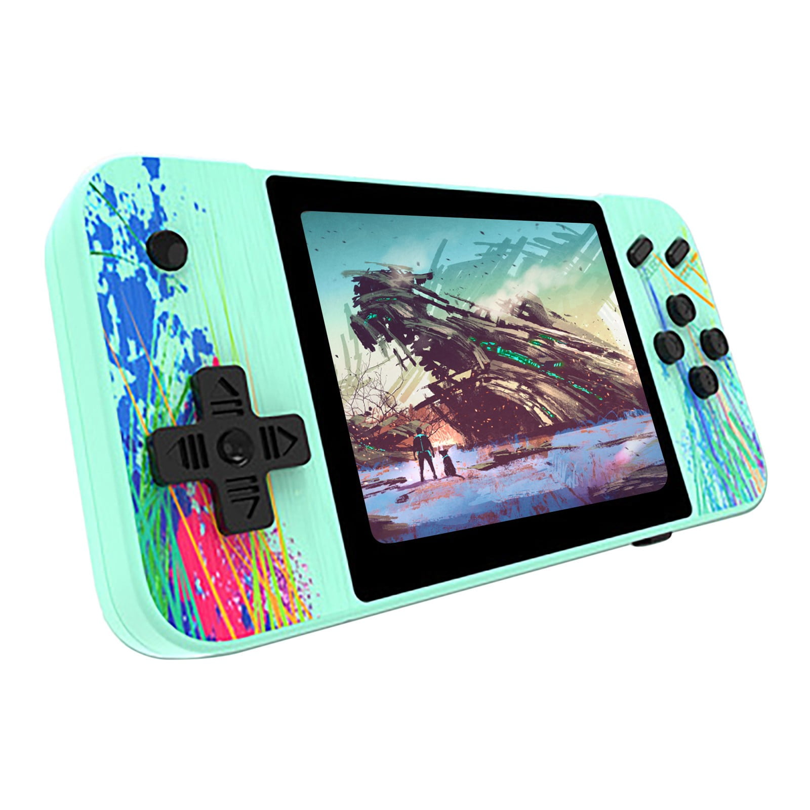 MIUBAGIAL Portable Children's Handheld Game Console, 3.5-inch LCD ...
